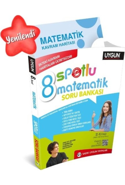 8. Sınıf Lgs Matematik Spotlu Soru Bankası (Bolnot'a Özel Güncel Içeriğe Sahiptir) 8. Sınıf Lgs Matematik Spotlu Soru Bankası (Bolnot'a Özel Güncel Içeriğe Sahiptir)