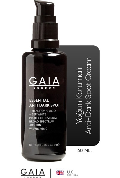 Gaia London Essential Anti Dark Spot Leke Kremi 60 ml Gaia London Essential Anti Dark Spot Leke Kremi 60 ml