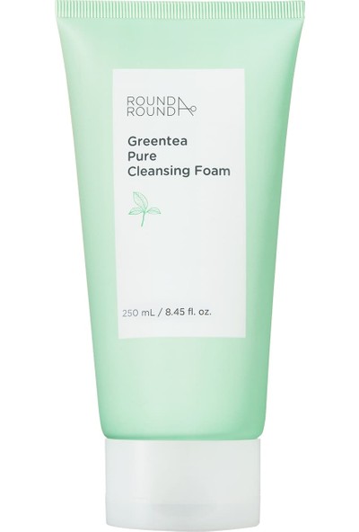 Bring Green Round A'round Greentea Pure Cleansing Foam 250ML – Düşük Ph Yeşil Çay Temizleyici Bring Green Round A'round Greentea Pure Cleansing Foam 250ML – Düşük Ph Yeşil Çay Temizleyici