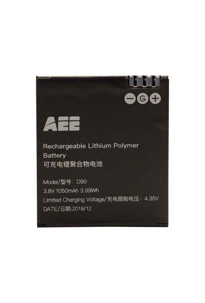 Aee D90 Lyfe Series Batarya Aee D90 Lyfe Series Batarya