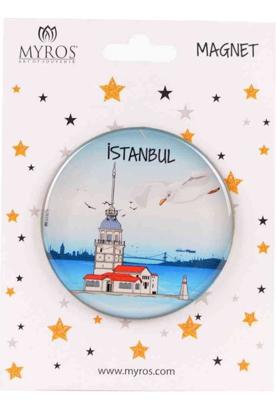 Myros Istanbul Temalı Myros Kartonetli Magnet 6 Nolu Tasarım Myros Istanbul Temalı Myros Kartonetli Magnet 6 Nolu Tasarım