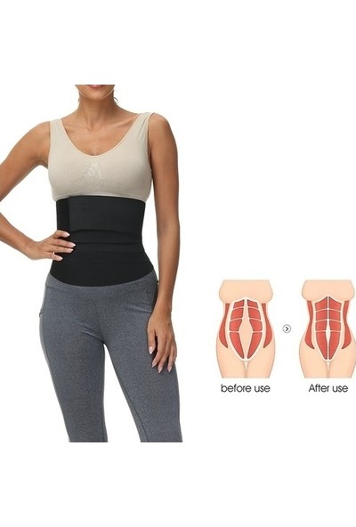 Dr. Cornell Tummy Wrap Waist Trainer Inceltici Bele Dolamalı Kum Saati Görüntüsü Sıkılaştırıcı Sarma Bel Korse Dr. Cornell Tummy Wrap Waist Trainer Inceltici Bele Dolamalı Kum Saati Görüntüsü Sıkılaştırıcı Sarma Bel Korse