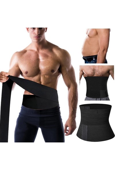 Dr. Cornell Tummy Wrap Waist Trainer Inceltici Sıkılaştırıcı Bele Dolamalı Kum Saati Görünüm 4 M Sarma Bel Korsesi Dr. Cornell Tummy Wrap Waist Trainer Inceltici Sıkılaştırıcı Bele Dolamalı Kum Saati Görünüm 4 M Sarma Bel Korsesi