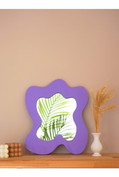 Semya Home Asimetrik Düzensiz Makyaj ve Duvar Aynası Semya Home Asimetrik Düzensiz Makyaj ve Duvar Aynası