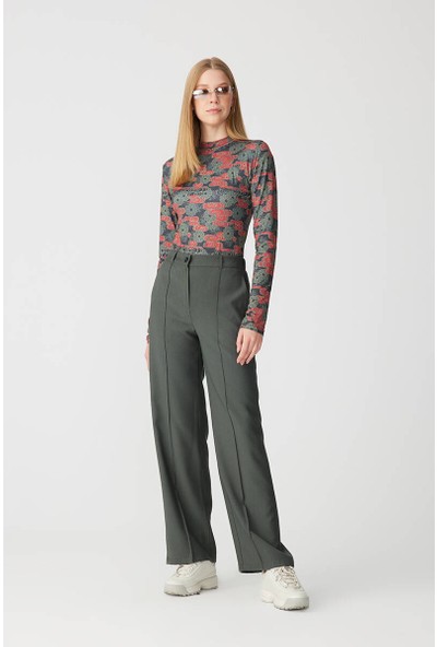 Be Blue Deniz Yeşili Palazzo Pantolon