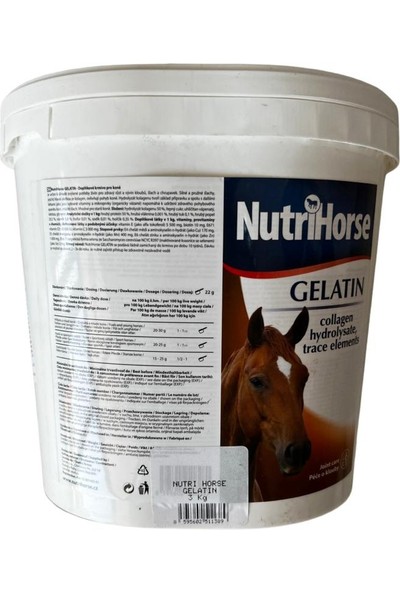 Nutrı Horse Gelatin 3kg Nutrı Horse Gelatin 3kg
