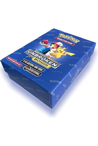 Duru Toys Pokemon 72LI Oyun Kartı Kutulu Sun& Moon Unbroken Bonds