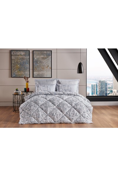 Doqu Home Poly Cotton Çift Kişilik Comforter Uyku Seti Nova Doqu Home Poly Cotton Çift Kişilik Comforter Uyku Seti Nova