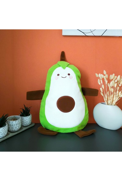 Avokado Peluş Yastık Büyük Boy (45 Cm) Avokado Peluş Yastık Büyük Boy (45 Cm)