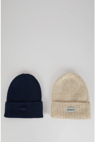 DeFacto Erkek Triko 2'li Bere Y7591AZ22WN