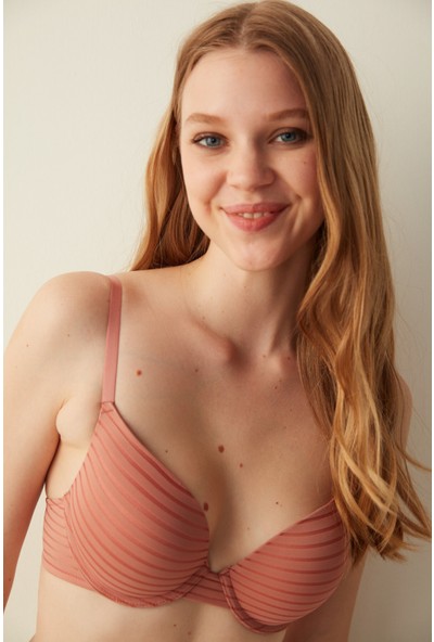 Penti Gül Kurusu Intense Extra Push Up Nude Colors Balenli Sütyen Penti Gül Kurusu Intense Extra Push Up Nude Colors Balenli Sütyen