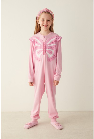 Penti Pembe Girls Butterfly Tulum