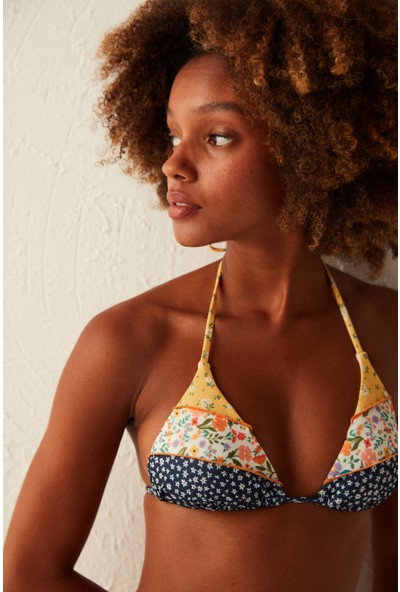 Penti Çok Renkli Bonita Triangle Bikini Üstü