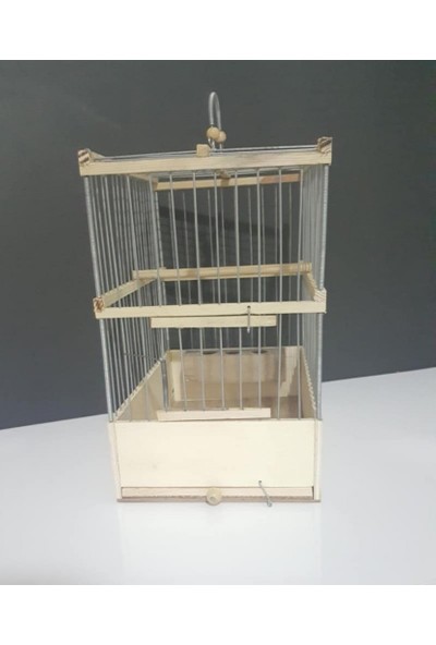 Çotanaklar Kafes Ahşap Tel Geçme Kafes 28 x 27 x 17 cm Çotanaklar Kafes Ahşap Tel Geçme Kafes 28 x 27 x 17 cm
