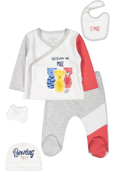 Tongs Baby Bowling Zıbın Set 2955 Kırmızı Tongs Baby Bowling Zıbın Set 2955 Kırmızı