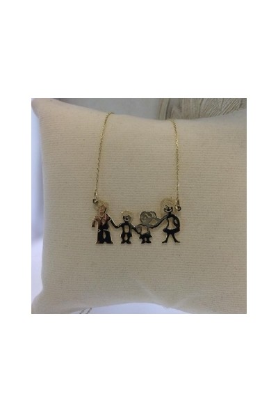 DİLEKKUYUMCULUK Aile Kolyesi DİLEKKUYUMCULUK Aile Kolyesi