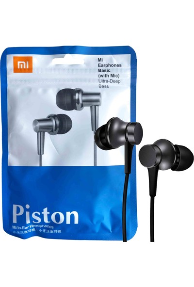 Xiaomi Mi In-Ear Piston Kablolu Mikrofonlu Kulaklık Xiaomi Mi In-Ear Piston Kablolu Mikrofonlu Kulaklık