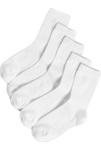 Black Arden Socks 5 Çift Desensiz Unisex Pamuklu Soket Okul Çorabı BY-0574 Black Arden Socks 5 Çift Desensiz Unisex Pamuklu Soket Okul Çorabı BY-0574