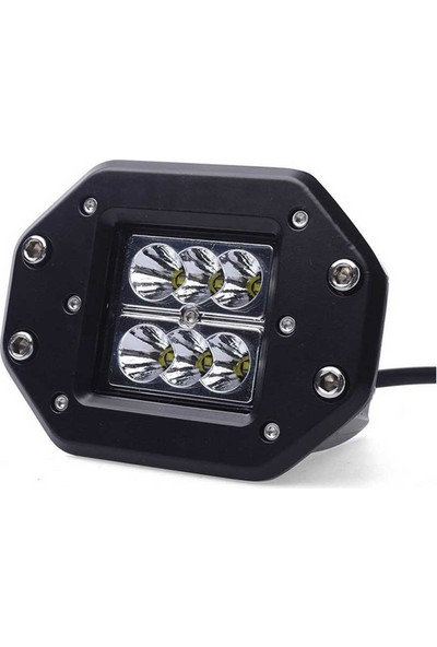 Strongart Offroad Sis Lambası 6 LED 18W / LASS318