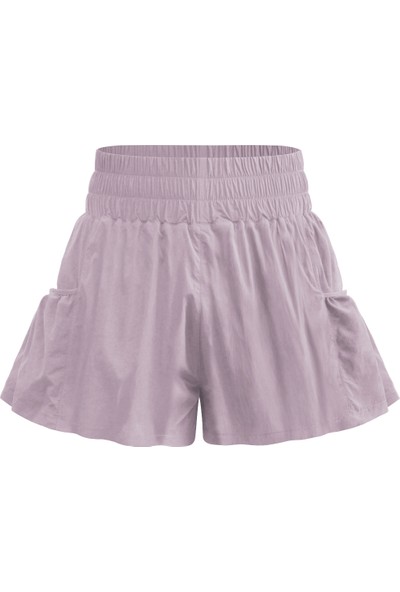 Hoturkey Kadın Spor Şort - Koyu Mor (Yurt Dışından) Hoturkey Kadın Spor Şort - Koyu Mor (Yurt Dışından)