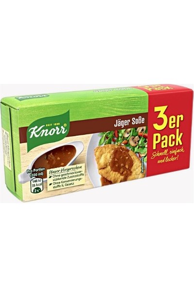 Knorr Jager Sobe 3 Paket 750 ml Knorr Jager Sobe 3 Paket 750 ml