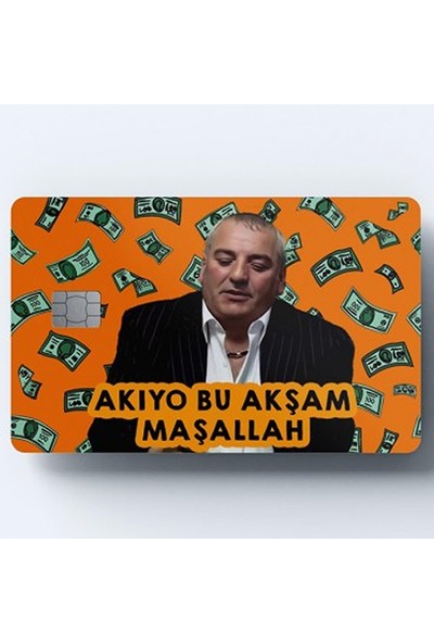 Attach Akıyor Bu Akşam Maşallah Kart Kaplama Sticker Attach Akıyor Bu Akşam Maşallah Kart Kaplama Sticker