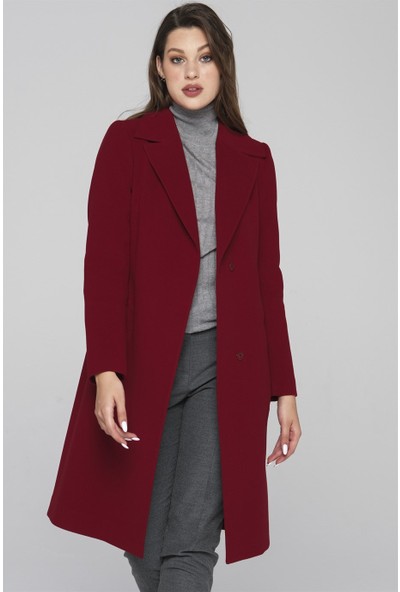 Olcay Çıt Çıt Kapamalı Belden Kuşaklı Kaban Fes 3854