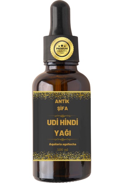 Udi Hindi Yağı -100 ml (Cam Da mlalıklı)