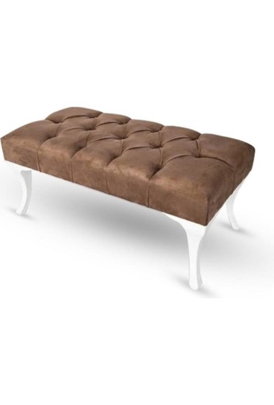 Hanedanev Puf Bench - Kahverengi