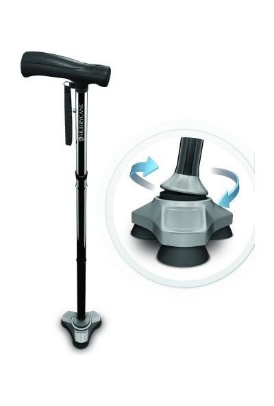 Tutyakala Katlanabilir Işıklı Baston