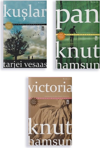 Kuzeyin Sesi Seti (3 Kitap) Kuşlar - Pan – Victoria - Tarjei Vesaas Kuzeyin Sesi Seti (3 Kitap) Kuşlar - Pan – Victoria - Tarjei Vesaas