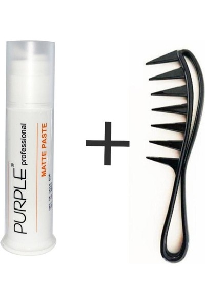 Purple Mat Wax 2'li Matte Paste Set