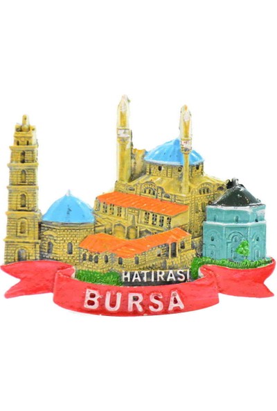 Bursa Temalı Polyester Magnet 1 Nolu Tasarım Bursa Temalı Polyester Magnet 1 Nolu Tasarım