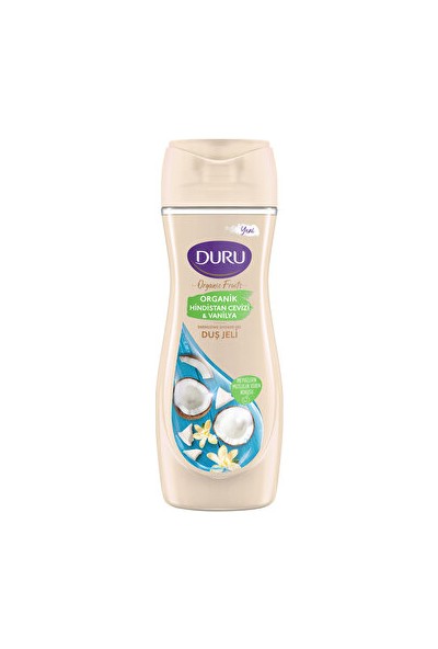 Duru Organk Hindistan Cevz&Vanilya Duş Jeli 450ml Duru Organk Hindistan Cevz&Vanilya Duş Jeli 450ml