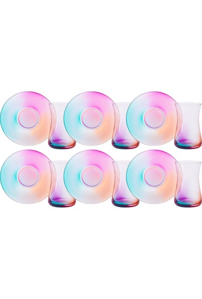 Karaca Pop Up 12 Parça 6 Kişilik Çay Seti 165 ml