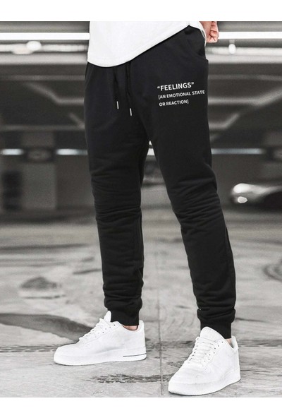 DAXİS Sportwear Company Erkek Baskılı Eşofman Alt