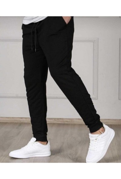 DAXİS Sportwear Company Gri Renk Slim Fit Jogger Alt Eşofman