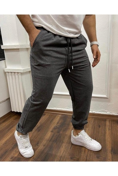 DAXİS Sportwear Company Unisex Koyu Gri Kelepçe Paça Koyu Gri Eşofman DAXİS Sportwear Company Unisex Koyu Gri Kelepçe Paça Koyu Gri Eşofman