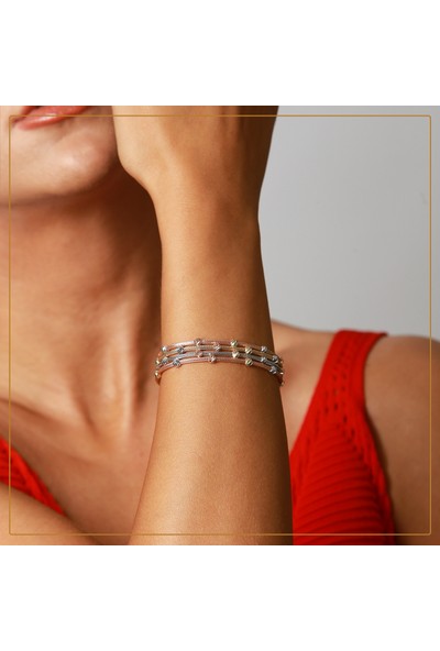 Yazar Mücevherat Dorika Toplu Bileklik