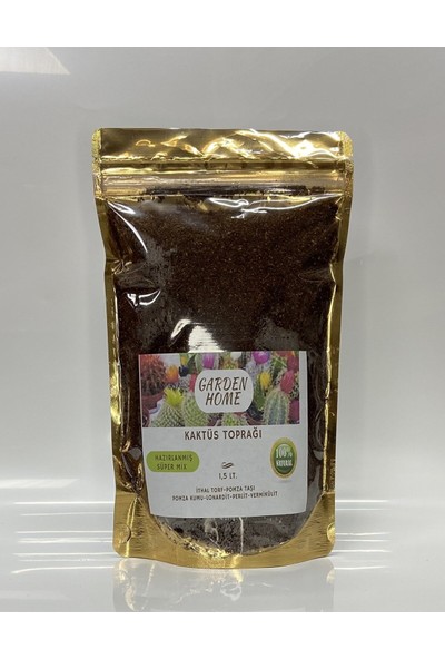 Garden Home Orkide Tutkum Özel Karışım Ithal Kaktüs Toprağı 1,5 Lt Garden Home Orkide Tutkum Özel Karışım Ithal Kaktüs Toprağı 1,5 Lt