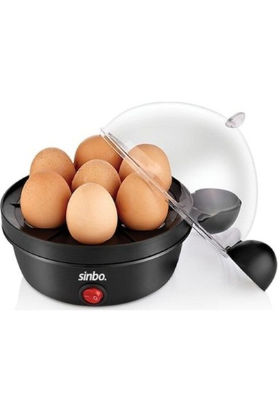 Sinbo SEB-5803 Yumurta Pişirme Makinesi Siyah Sinbo SEB-5803 Yumurta Pişirme Makinesi Siyah