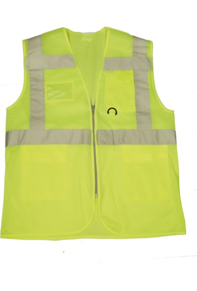 Emirhan Sarı Reflektörlü Motor ve Scooter Kullanımını Uygun Fileli Cepli Yelek Emirhan Sarı Reflektörlü Motor ve Scooter Kullanımını Uygun Fileli Cepli Yelek