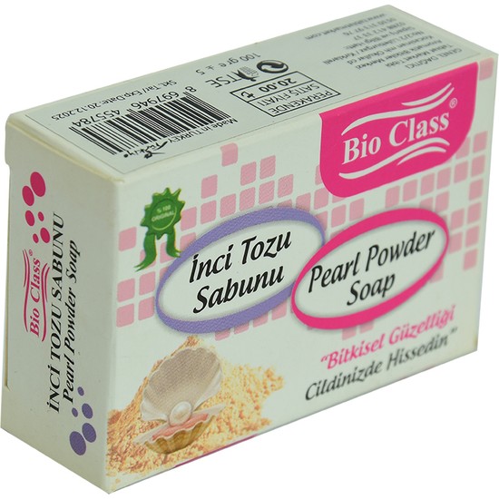 Bio Class Inci Tozu Sabunu Pearl Powder Soap 100 gr Fiyatı