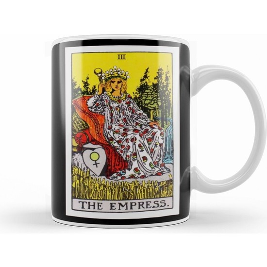 Humuts The Empress Rider Waite Tarot Card 01 Kupa Bardak Fiyatı