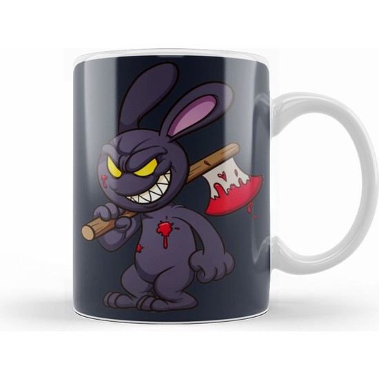 Humuts Looney Tunes Evil Bunny Cartoon Kupa Bardak Porselen Fiyatı