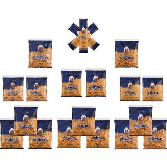 Nuhun Ankara Nuh'un Ankara Makarnası 20'li Karma Paket Fiyatı