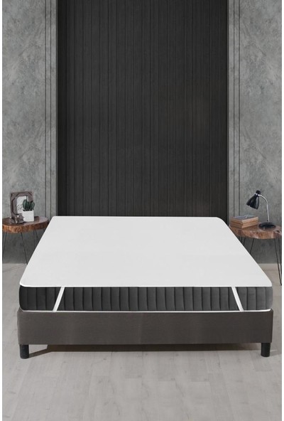 Ata Market Alez Pamuklu Dört Köşe Lastik Yatak Koruyucu 160*200 cm