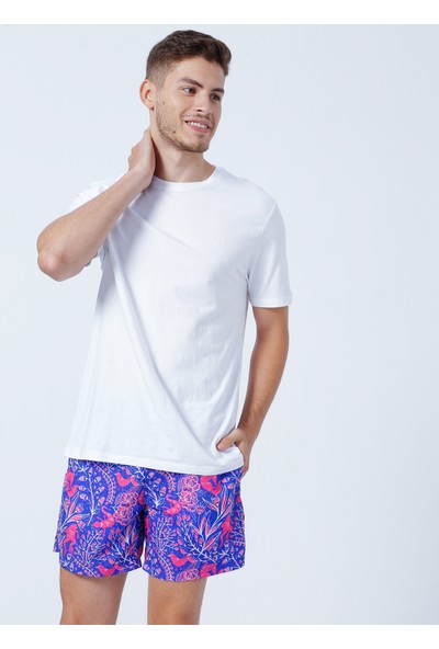 Ds Damat Şort Mayo, S, Mavi