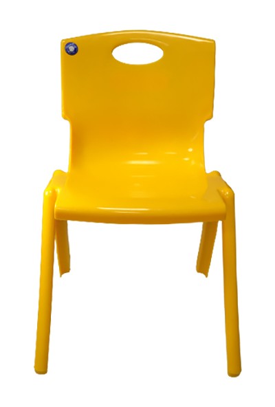 Temel Kırılmaz Çocuk Sandalyesi – Kreş ve Anaokulu Sandalyesi Sarı 5 Adet
