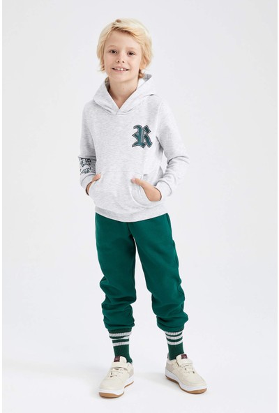 DeFacto Erkek Çocuk Regular Fit Uzun Kollu 2'li Takım X8167A622AU